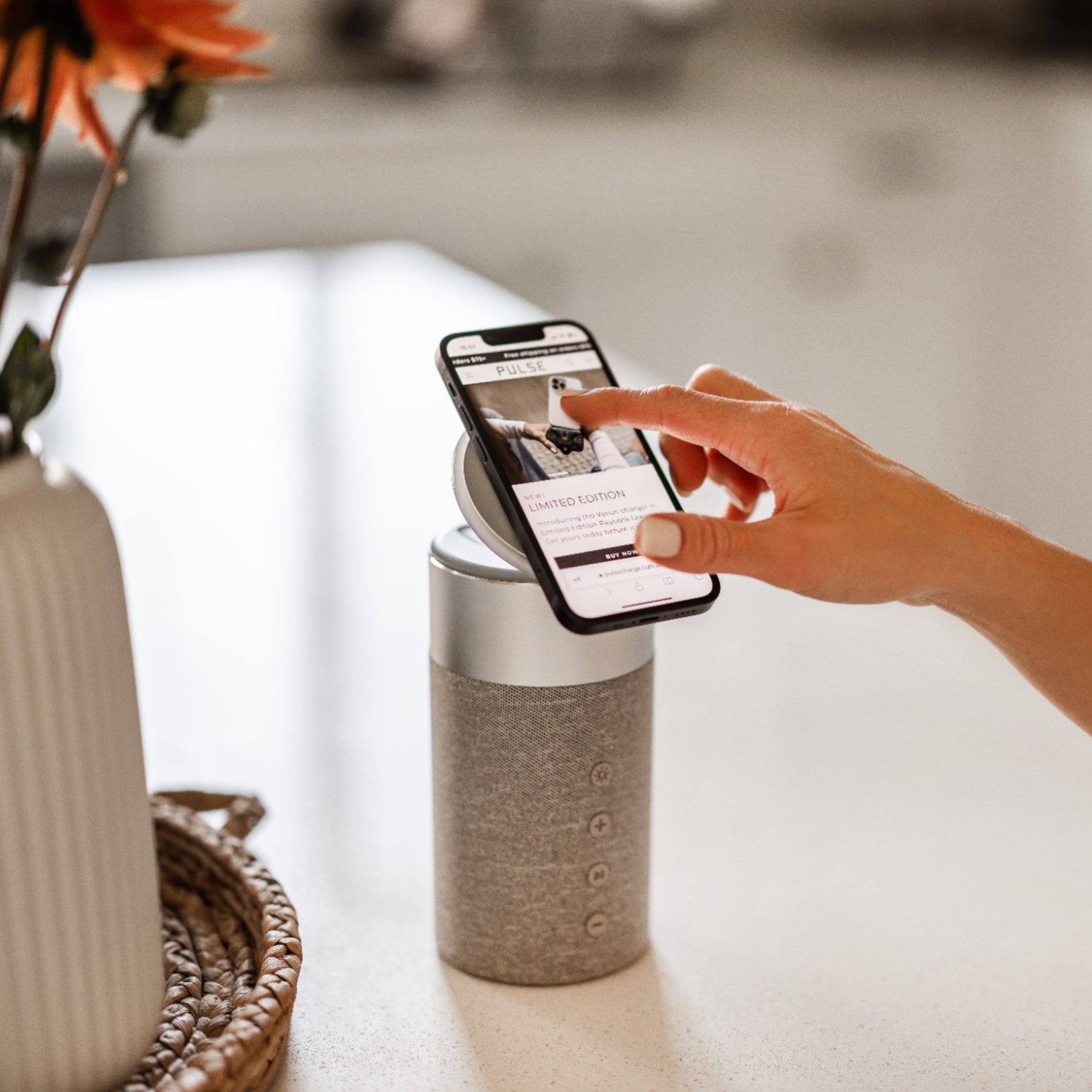 Halo Power Bank Speaker | Pulse Charge