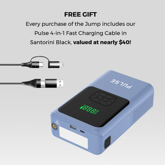 Jump Portable Car Jump Starter With Air Compressor – Pulse Charge
