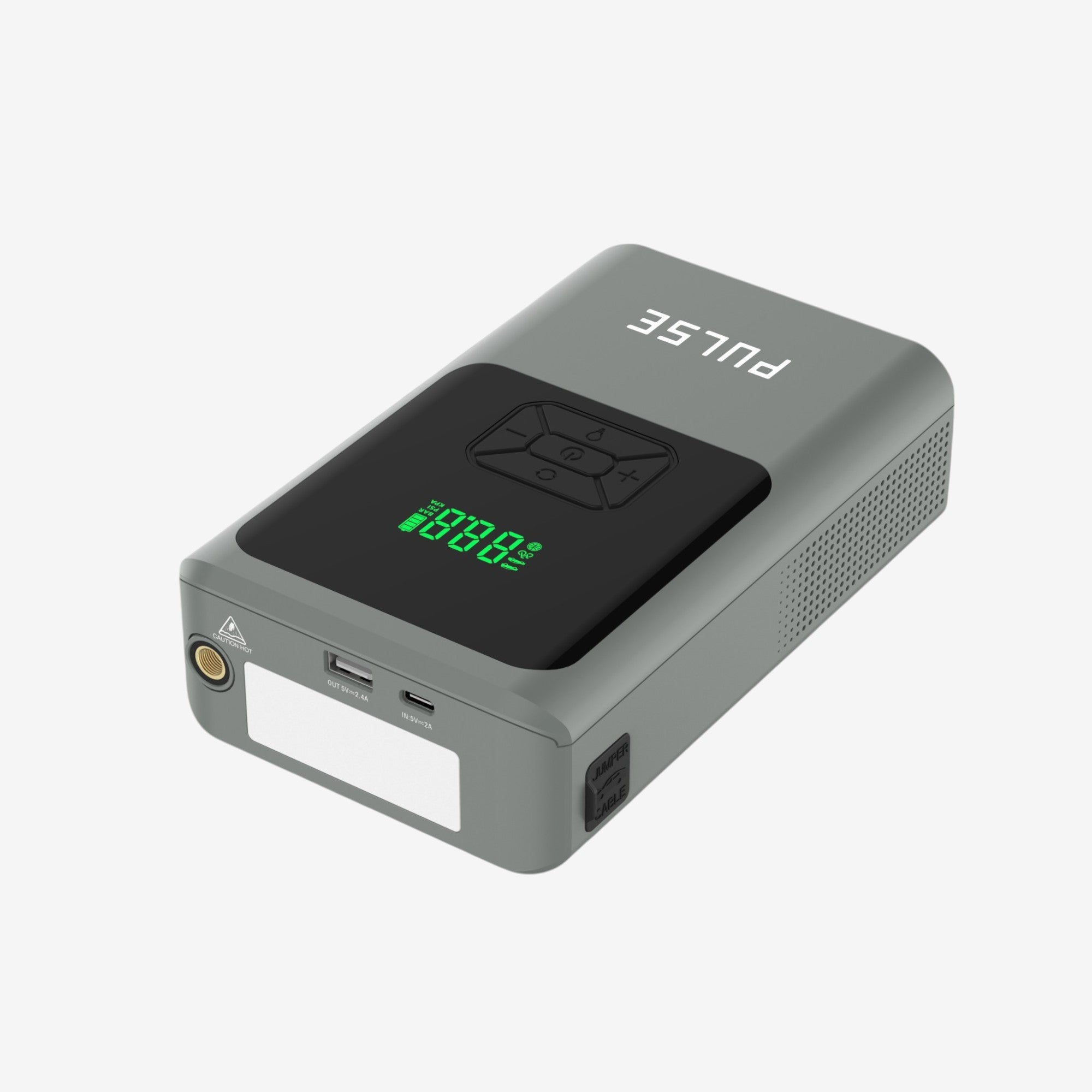 Jump Portable Car Jump Starter With Air Compressor – Pulse Charge