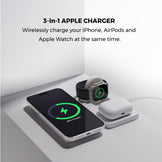 Apollo 3-in-1 Apple Charger | Power iPhone, AirPods & Watch – Pulse Charge