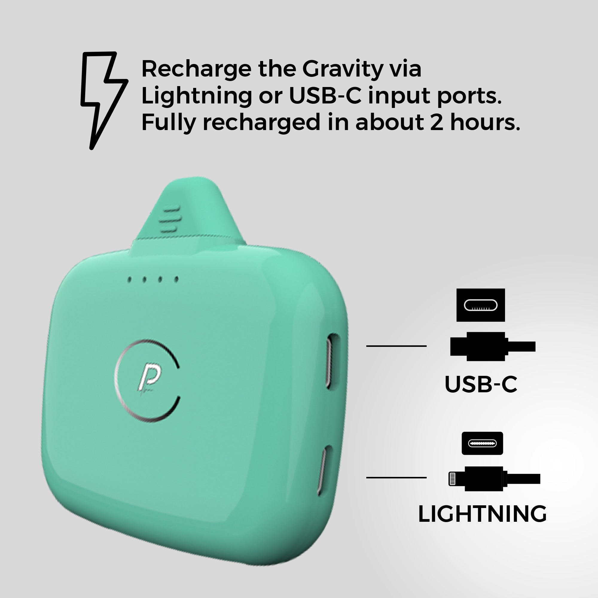 Gravity Apple Portable Charger | Premium Portable iPhone Charger ...